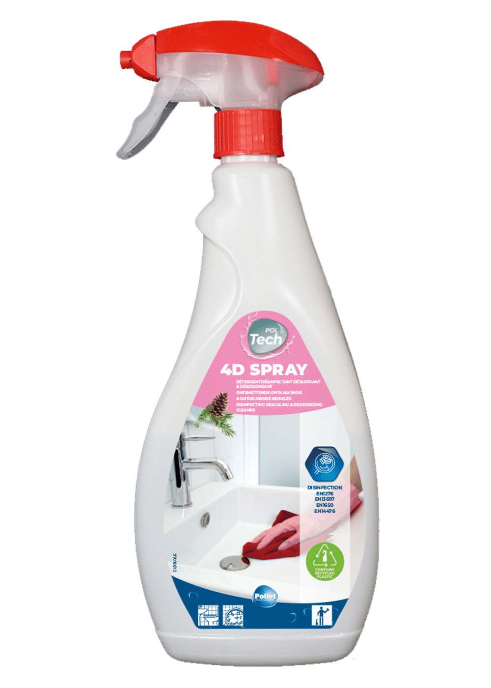 POLTECH 4D krachtige ontkalkende deterg. - Cleanline bv